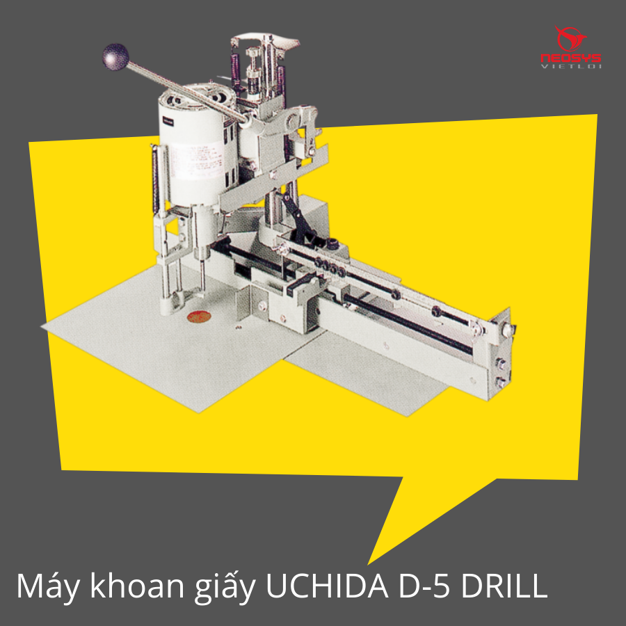 Paper Drilling Machine UCHIDA D-5 DRILL | Traditional and best selling ...